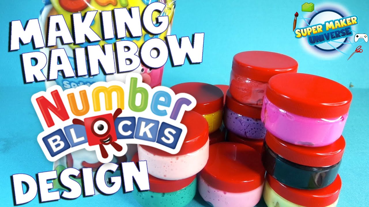 Using all my clay to make a CUSTOM NUMBERBLOCK!! - YouTube