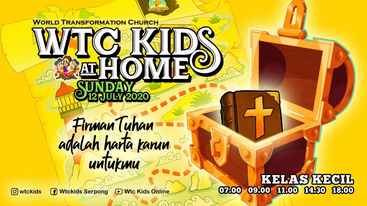 WTC Kids Church Online | Kelas Kecil 12 Juli 2020 - YouTube