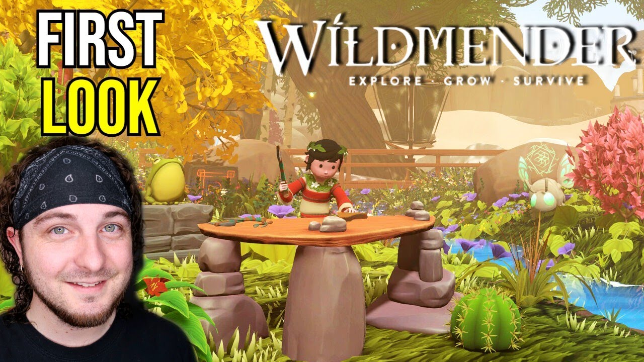FIRST LOOK at Desert Gardening Survival Game! (Wildmender Demo) - YouTube