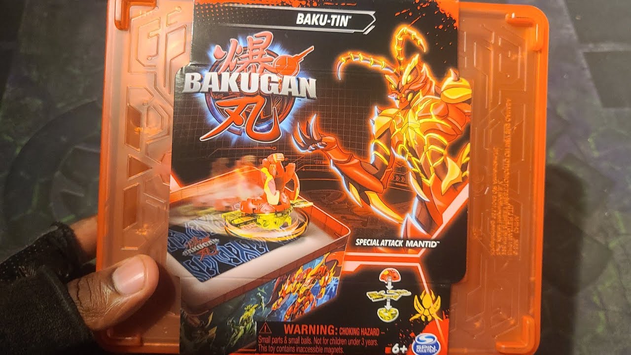 MANTRIS THE THIRD? NEW BAKUGAN GENERATION 3.0 INSECT MANTID BAKU-TIN ...