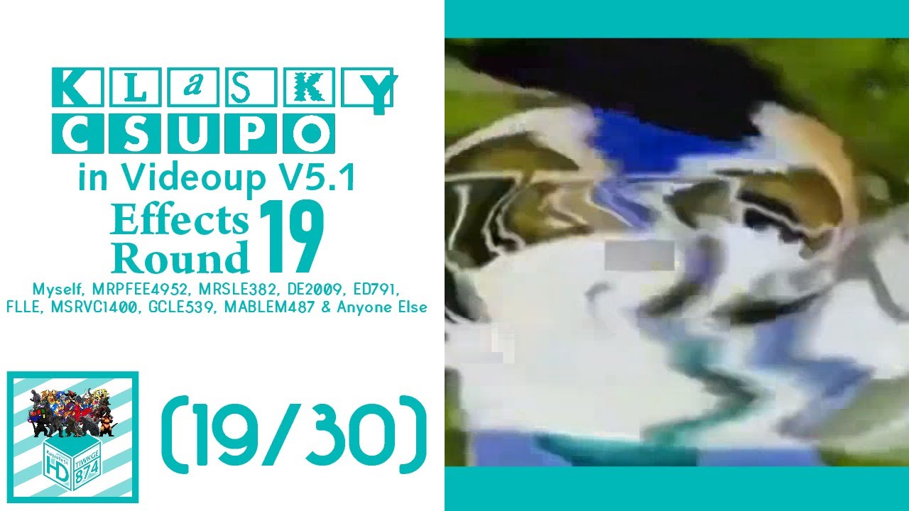 Klasky Csupo in Videoup V5.1 Effects Round 19 vs Users in Description ...