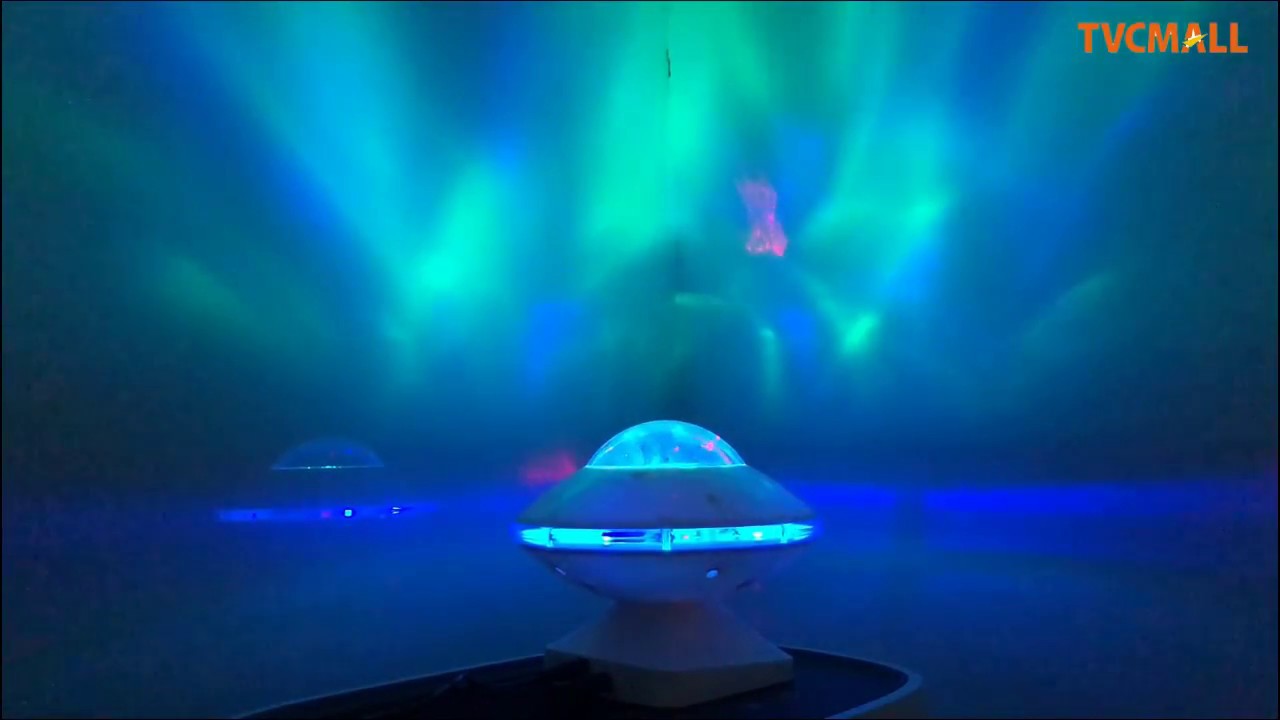 Colorful Night Light Projection Lamp LED Music Speaker on TVC-mall.com ...