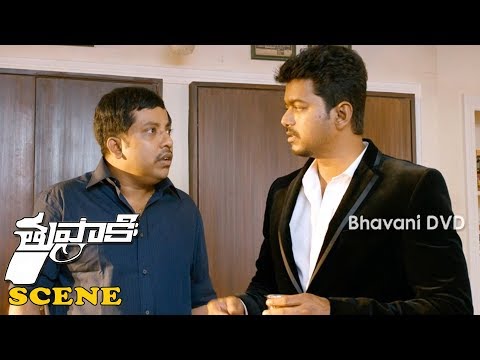 Vijay With His Military Batch Breaks Goons Plan - Thuppakki Movie Scenes