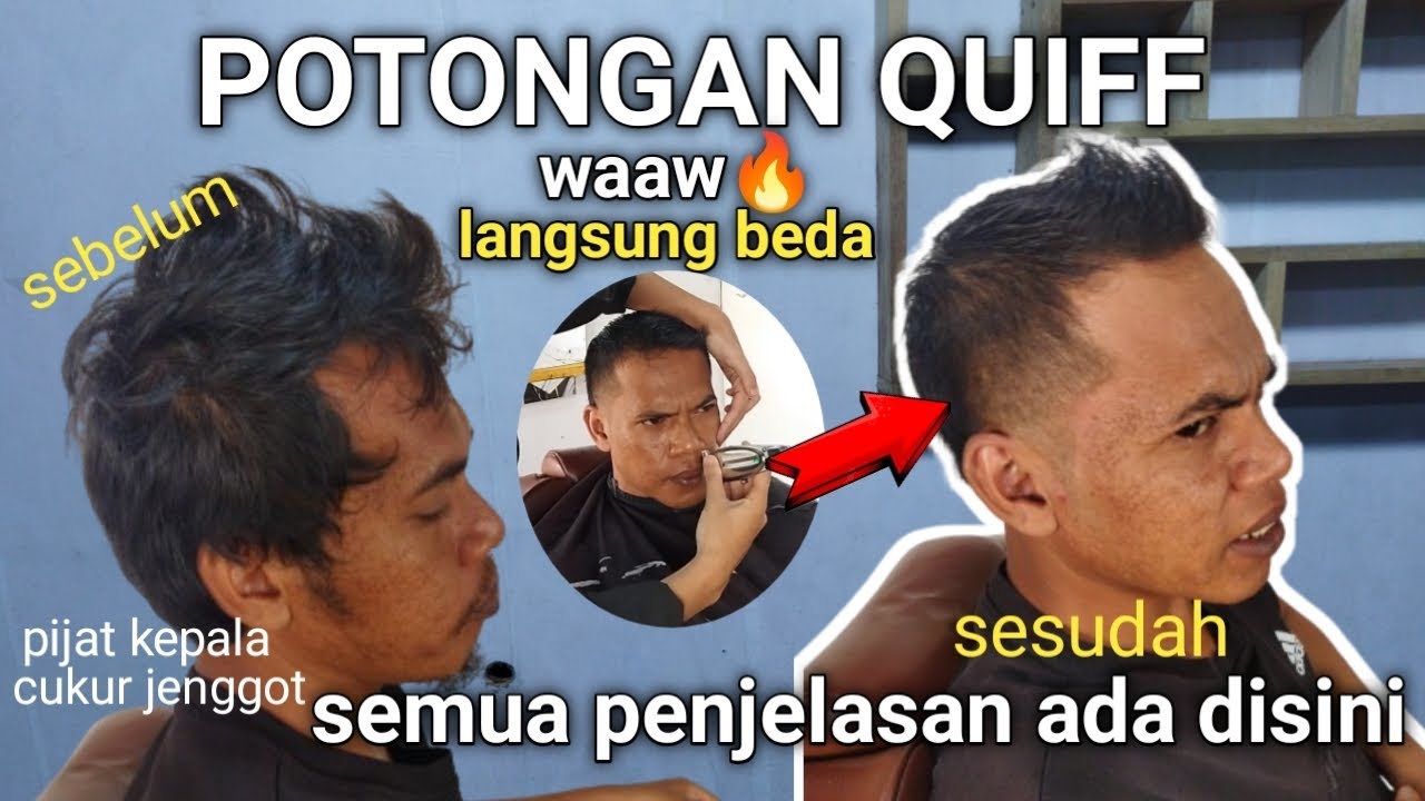WAW🔥BEGINI CARA POTONG RAMBUT RAPI‼️ MUDAH DITIRU FULL PENJELASAN 🔥 ...