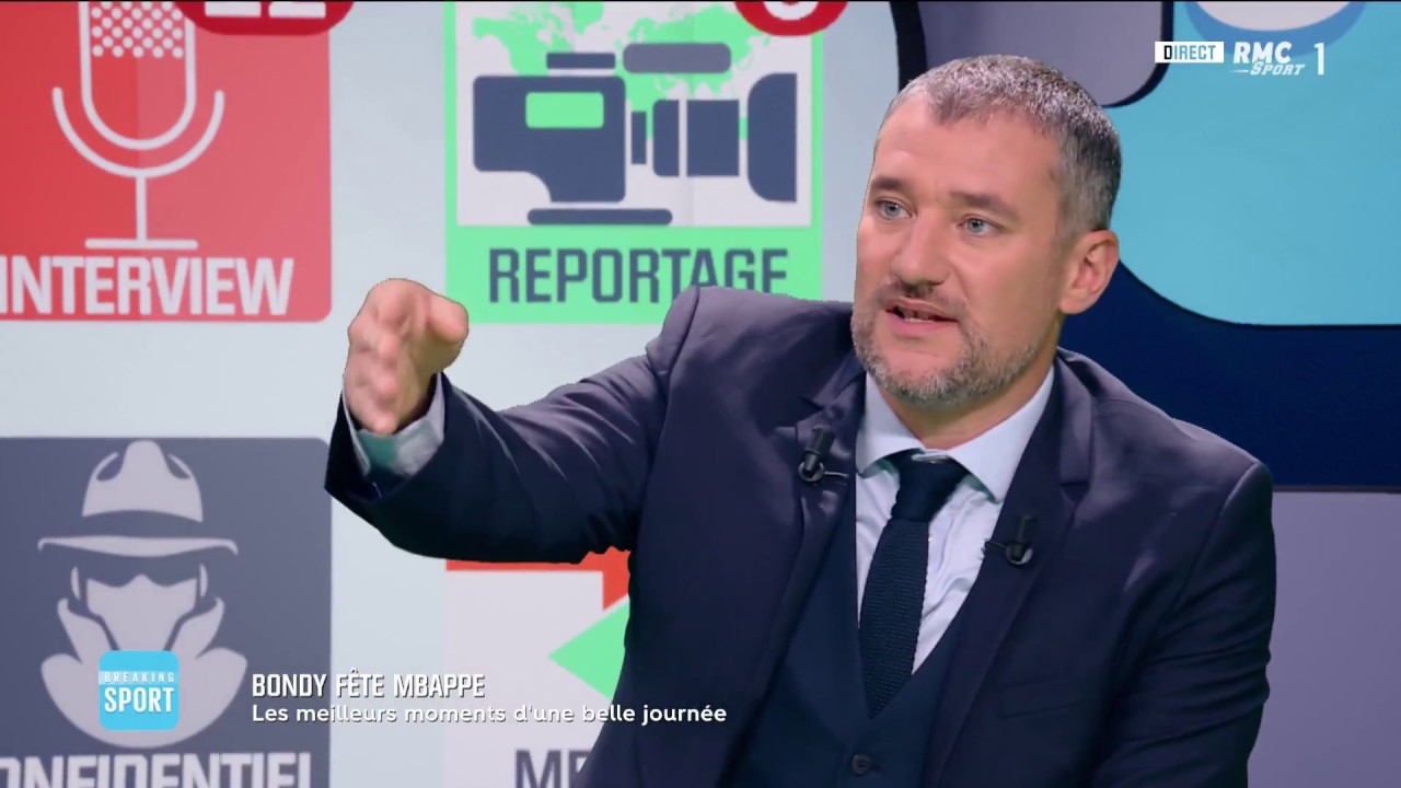 Le retour de Mbappé à Bondy a donné "des frissons" à Ducrocq - YouTube