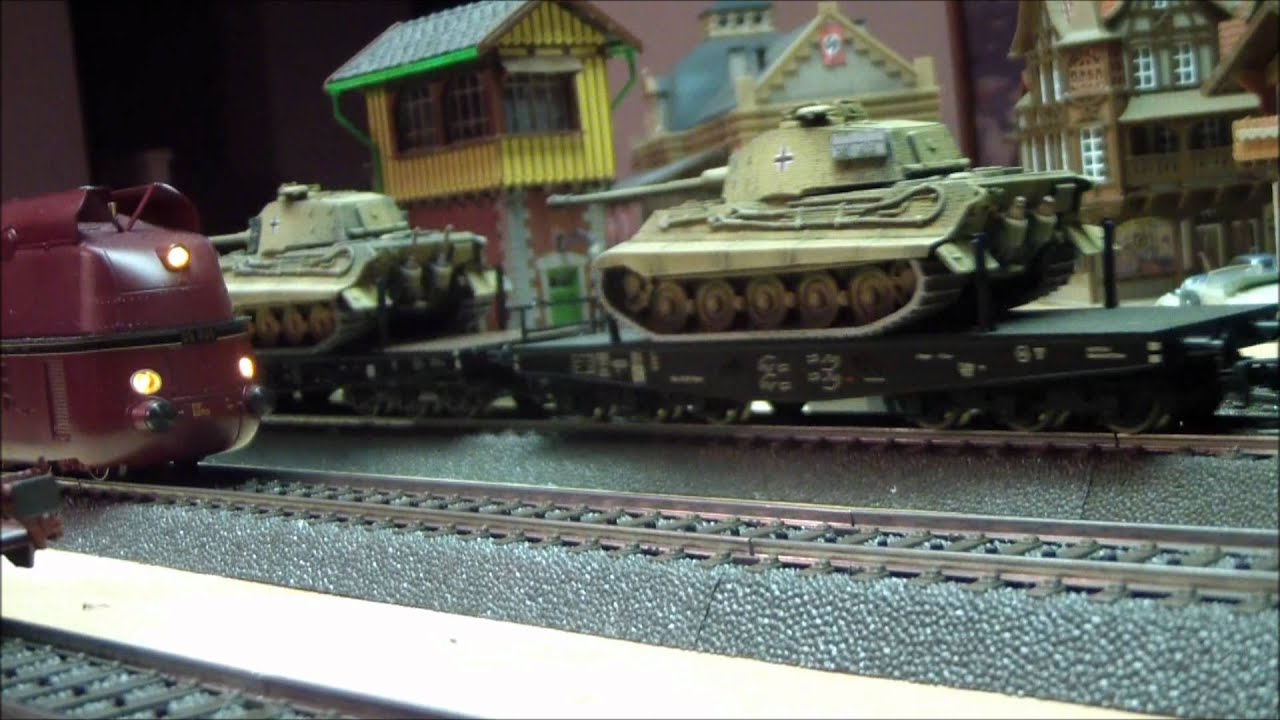 March 2012 Playing with Marklin tanks & Jagermeister - YouTube