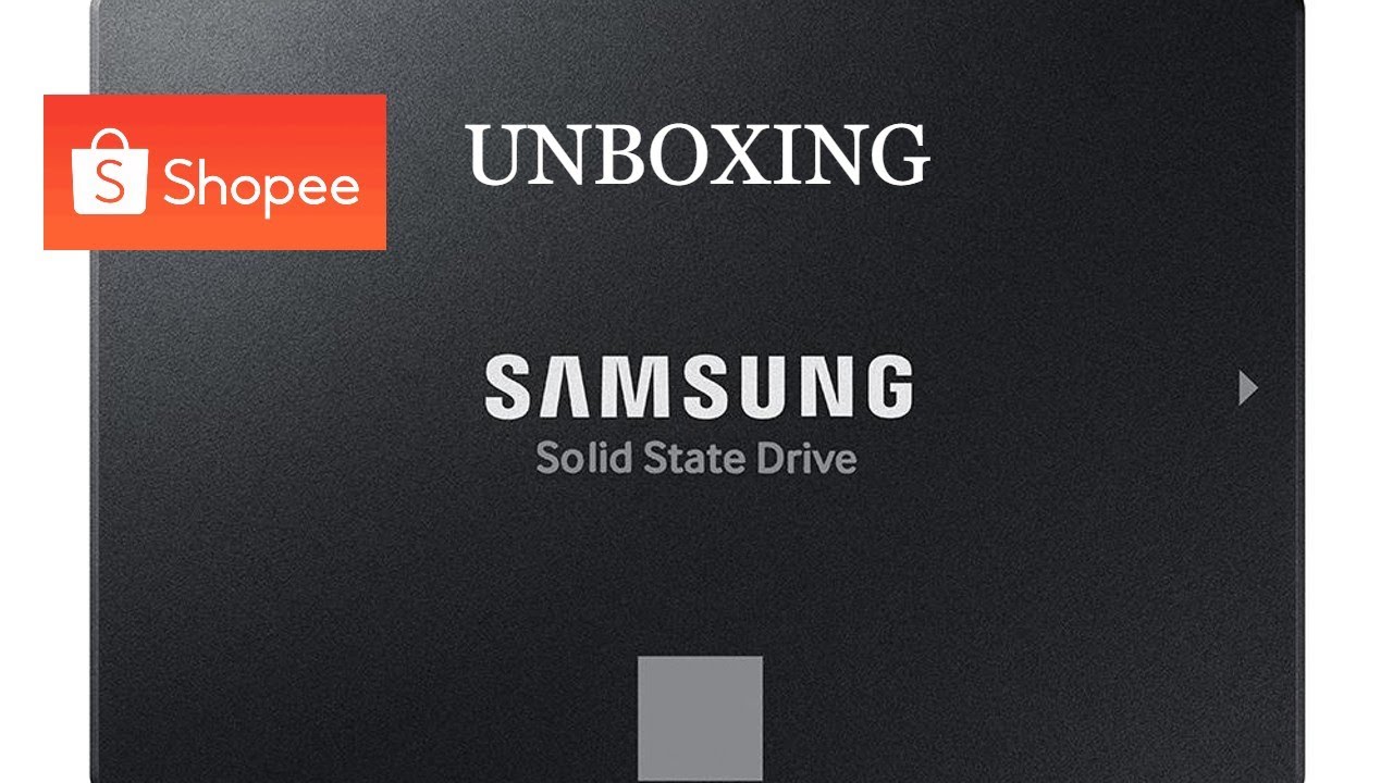 Unboxing SSD #shopee #unboxing - YouTube