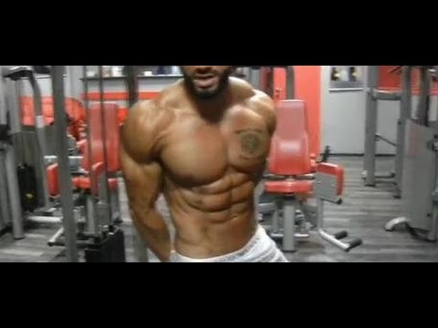 Lazar Angelov arms workout