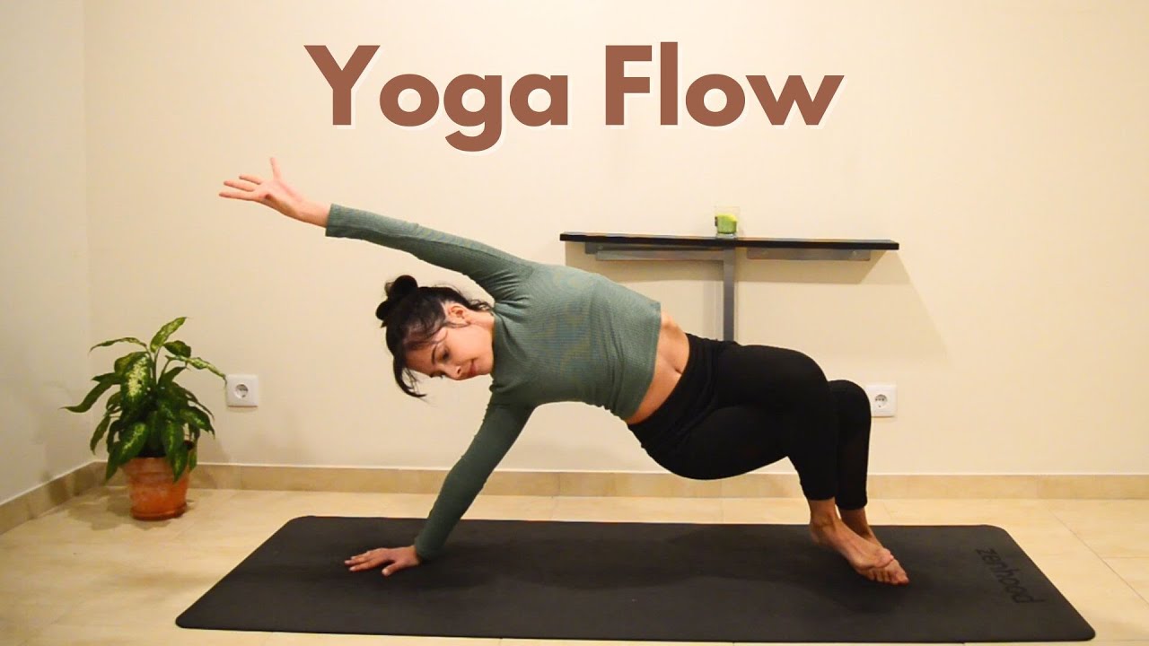 35 MIN YOGA FLOW | Movimento e fluidez para se sentir no seu melhor ...