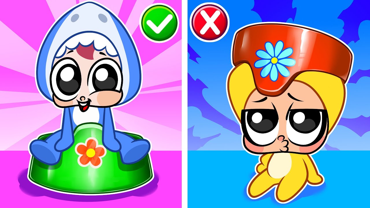 To The Potty Song 🚽😸 Easy Potty Training for Kids | Play and Learn ...