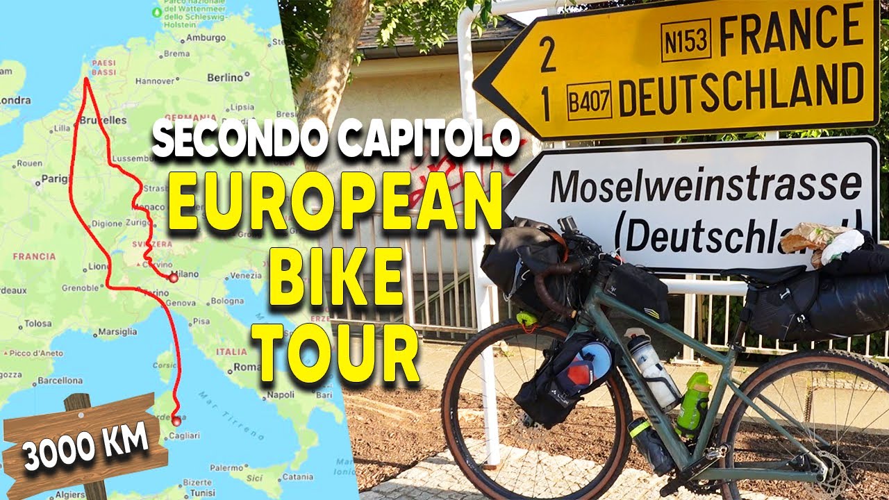 ep. 2 EUROPEAN BIKE TOUR: MILANO - AMSTERDAM in BICICLETTA [3000 km ...
