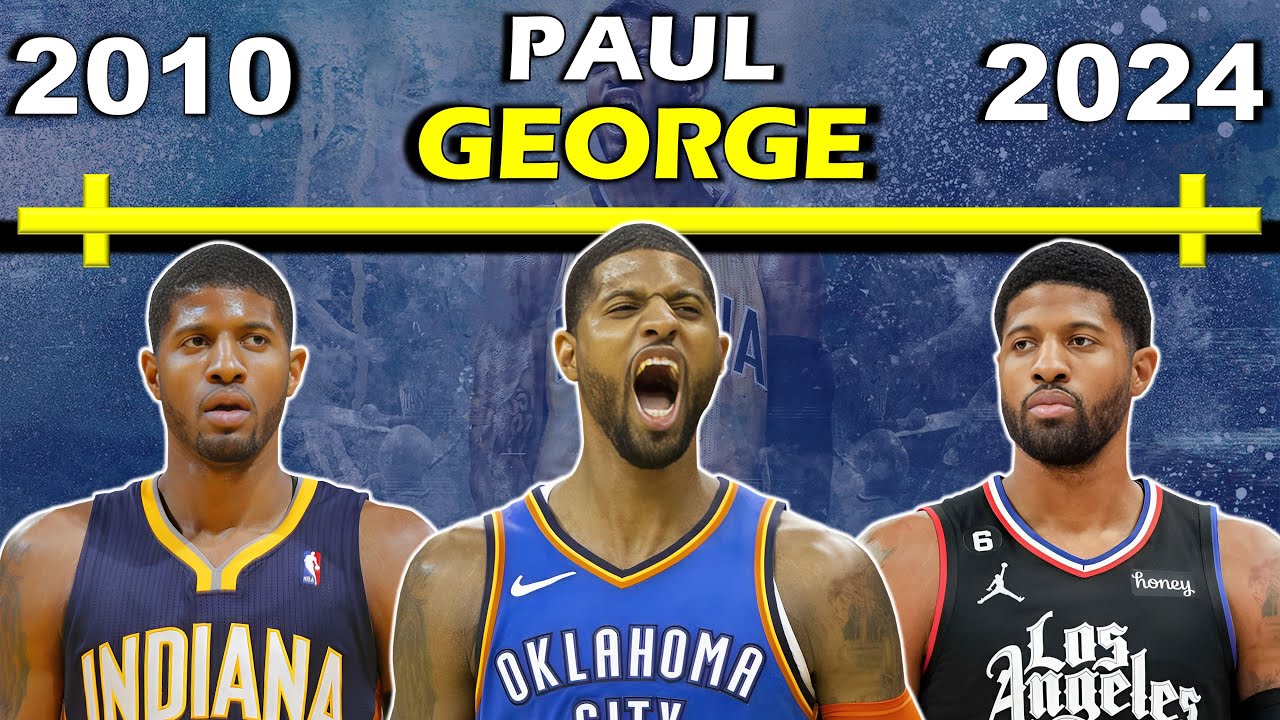 Timeline of PAUL GEORGE'S CAREER | PG-13 | Playoff P - YouTube