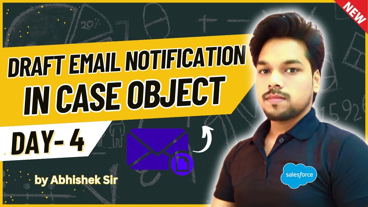 Salesforce: Draft Email Notification Setup in Case Object - YouTube