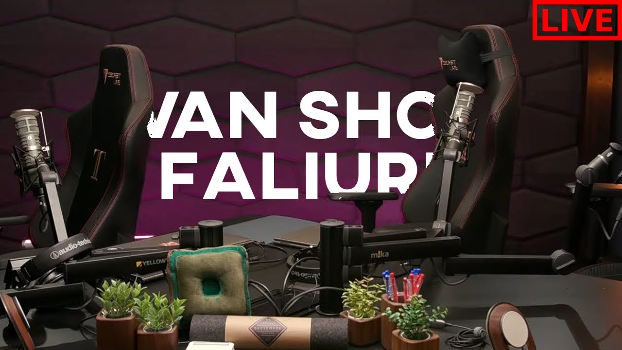 LINUS TECH TIPS WAN SHOW FALIURE | LIVE BY ACCIDENT | FULL VOD - YouTube