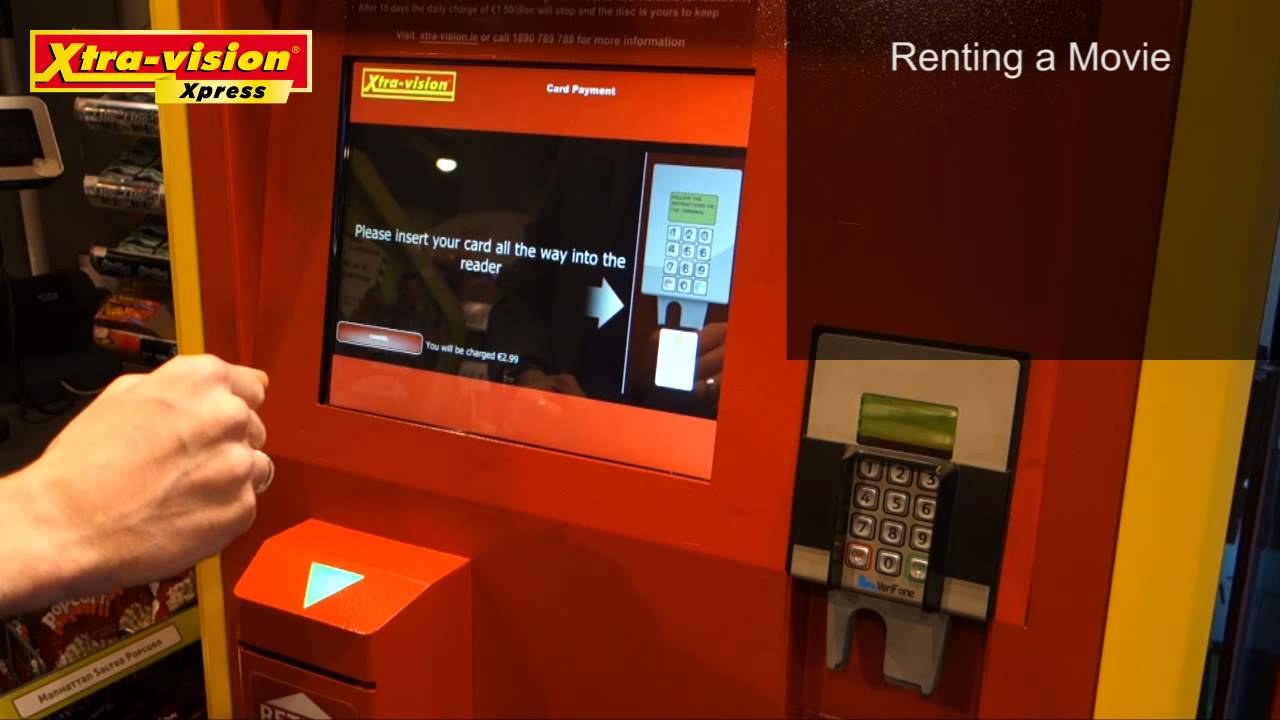 Xtra-vision Xpress Renting a Movie - YouTube