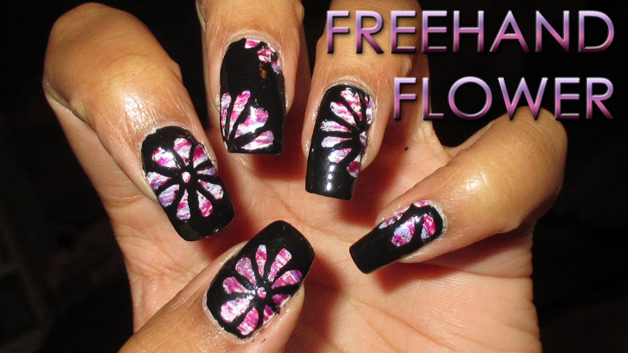 Freehand Nail Art Designs For Beginners