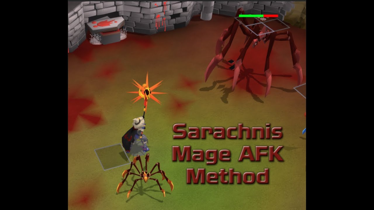 OSRS Best Sarachnis Method! (Tumeken's Shadow AFK w/ 55+ KPH) - YouTube