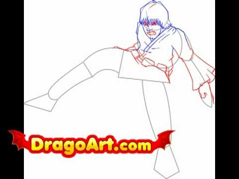 How to draw Luke Skywalker, step by step - YouTube