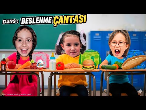 ESMA BAHAR BANU ALYA BESLENME ÇANTASINDA NE VAR CHALLENGE‼️ ÖĞRETMEN BESLENME ÇANTAMIZI KONTROL ETTİ