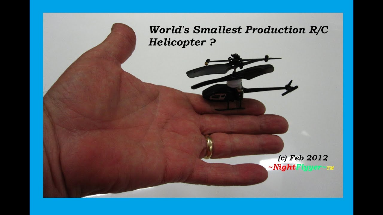 The World's Smallest Production Helicopter? - YouTube