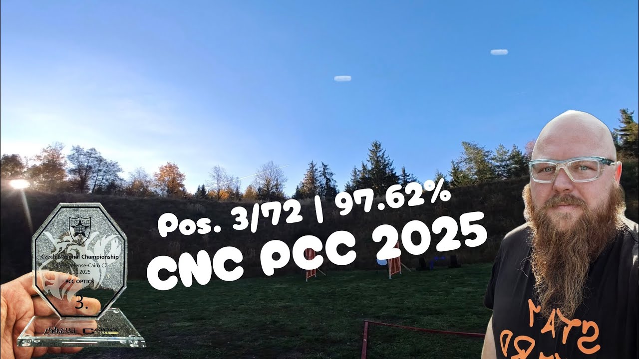 CNC PCC 2025 | pos. 3/72 97.62% | IPSC mistrovství ČR - YouTube