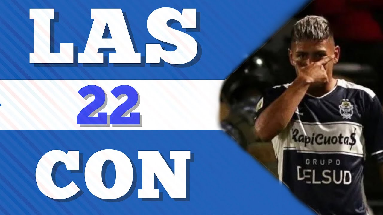 Las 22 con ERIC RAMIREZ | delantero de Gimnasia y Esgrima La Plata - YouTube