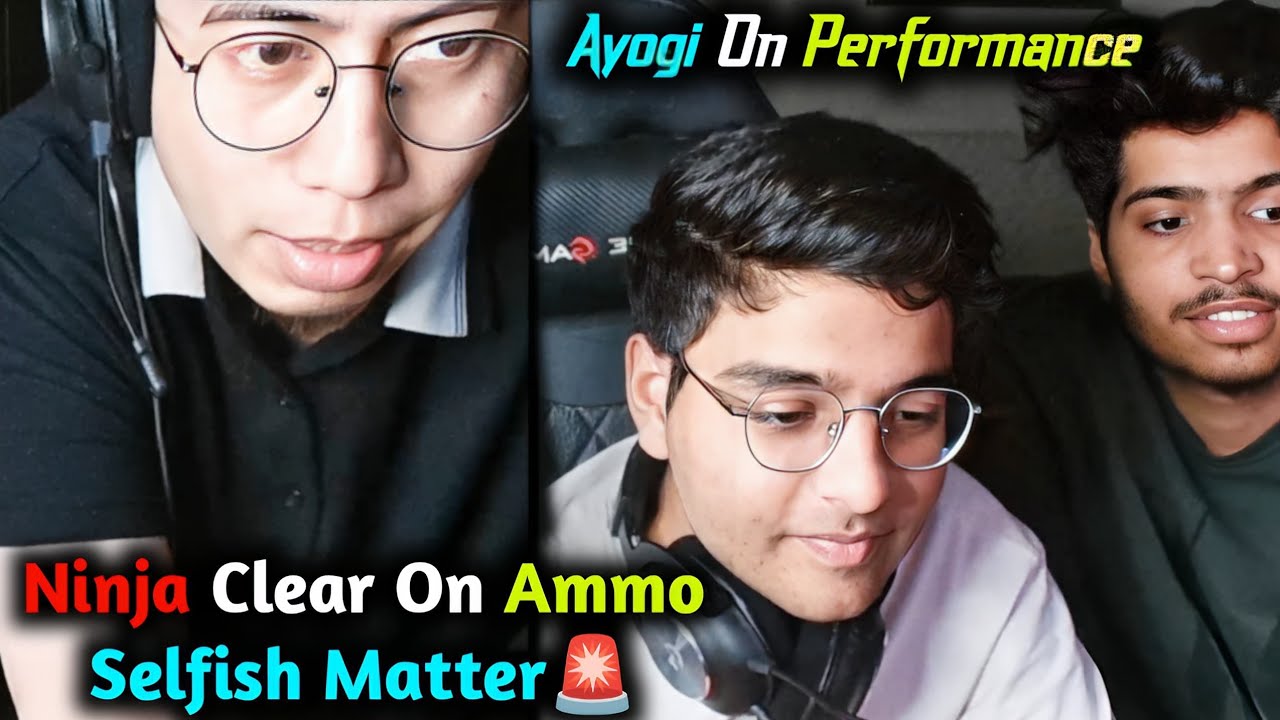 Ayogi reply Ninja Selfish didn't Gave Ammo to Rony🚨 Ayogi on Tomorrow ...