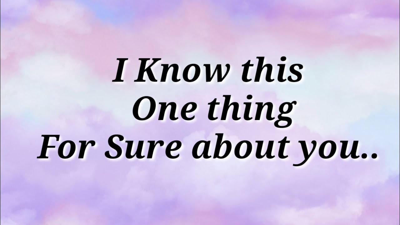 I know this one thing for sure 😂😊😂😊 - YouTube