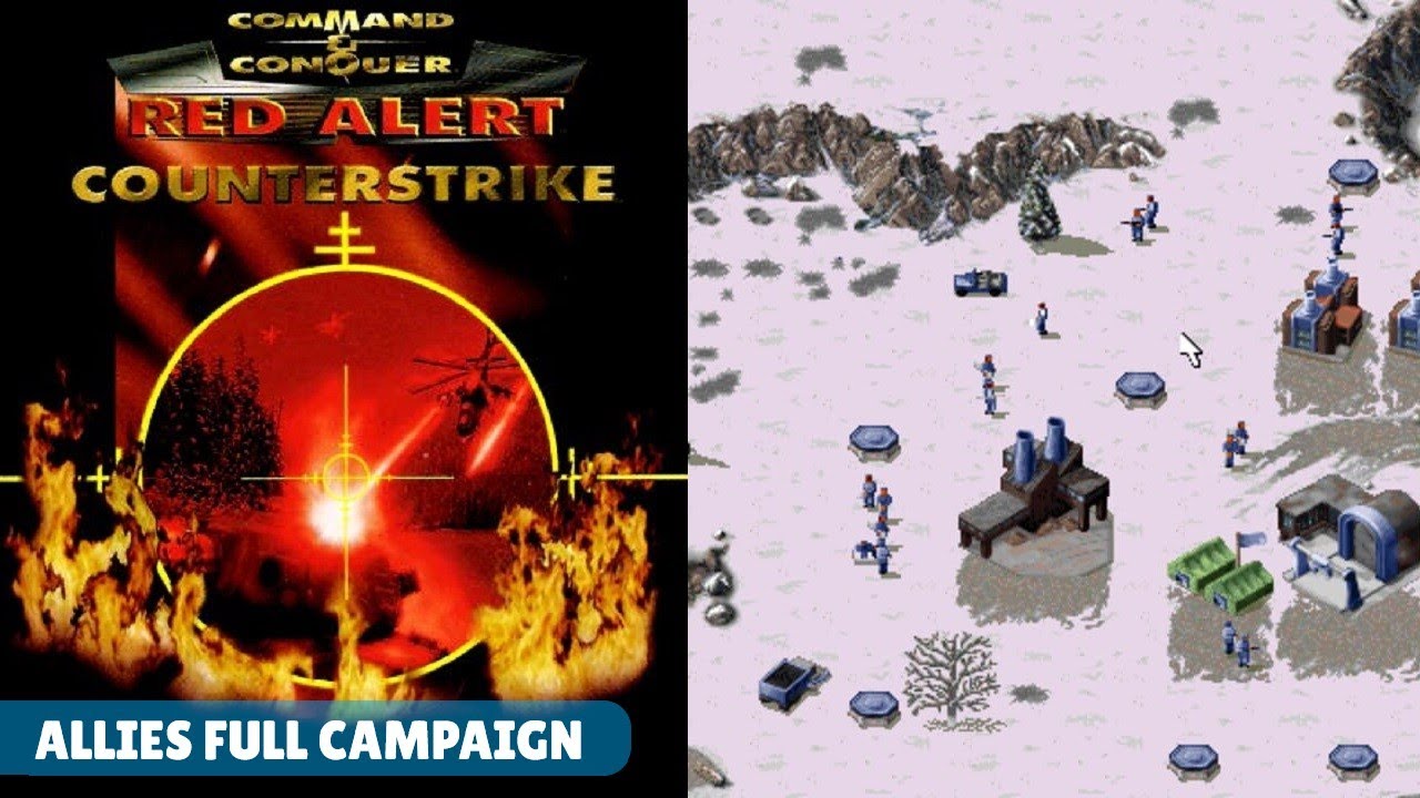 C&C Red Alert: Counterstrike - Allies Full Campaign / All Missions ...