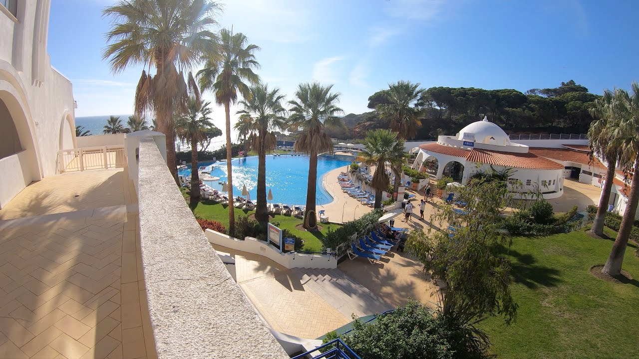oura view beach club albufeira Portugal - YouTube