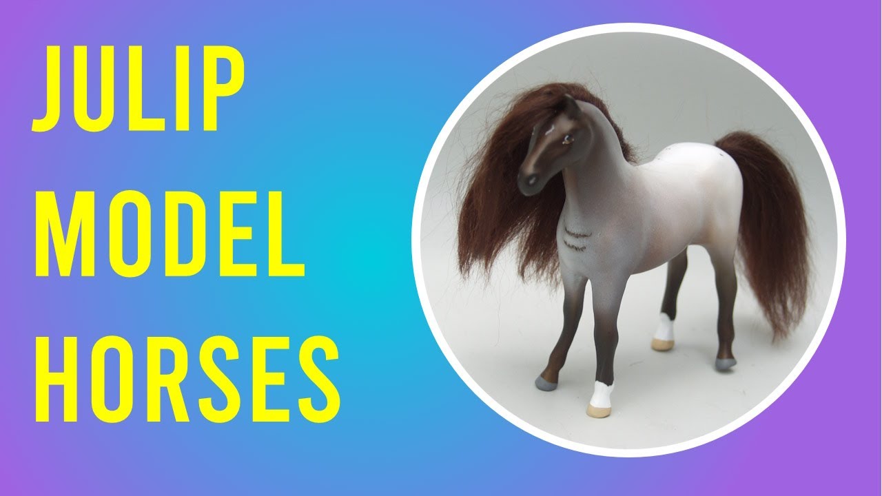 Julip Model Horses - My old carpet herd!!! - YouTube