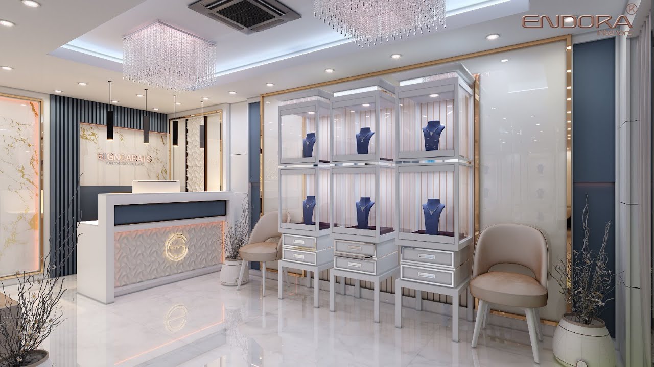 Sign Carat Thrissur | Endora Interiors - YouTube