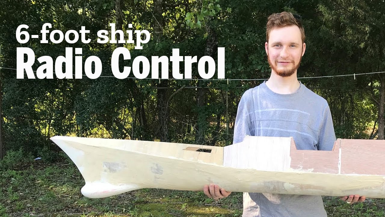 Building a 1:120 Scale Radio-control Destroyer - YouTube