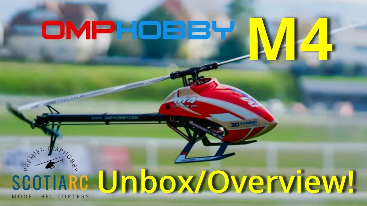 OMP M4 RC Helicopter Unboxing and Overview! - YouTube