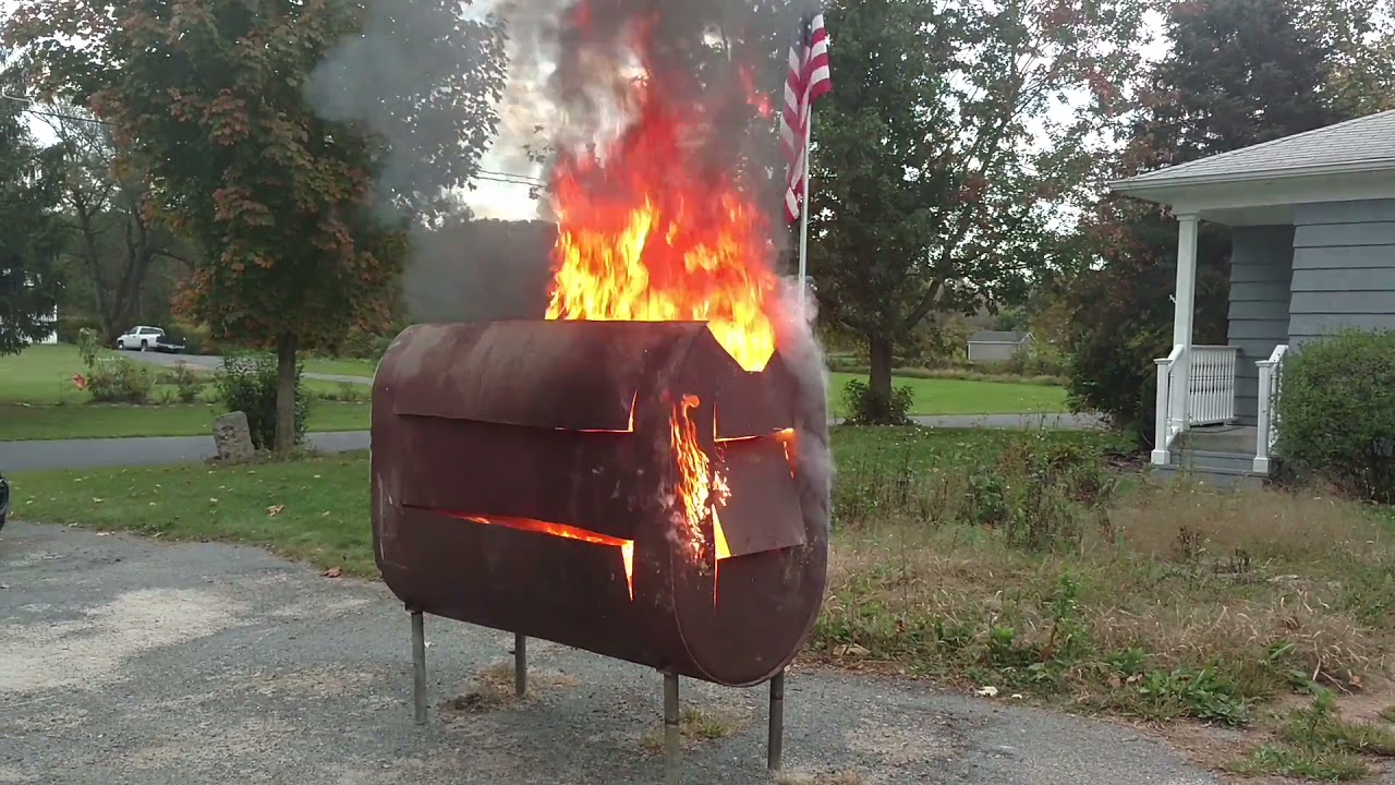 DIYer Upcycles Old Drum Into Functional Scrap Wood-Burning, 53% OFF