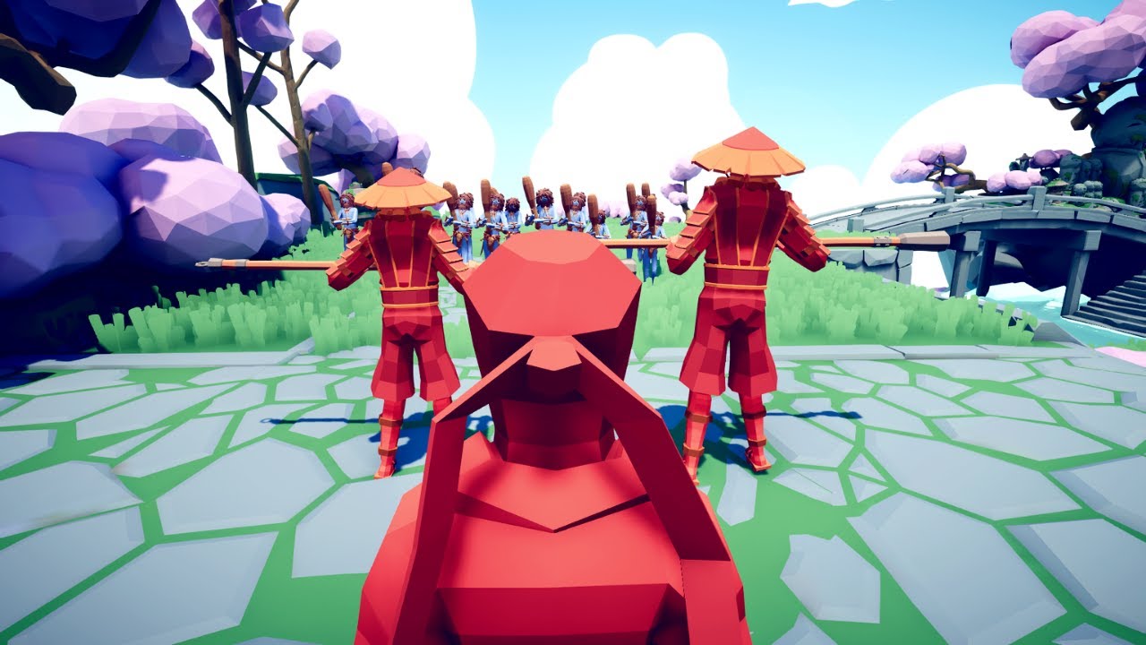 TABS | Ninja + 2 Monk VS Every Unit 1/2 (Same Price) - YouTube