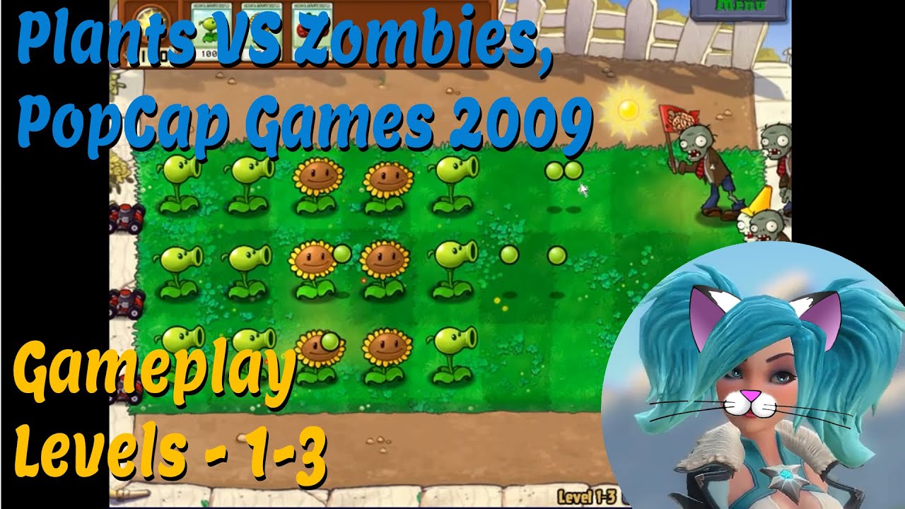 Asmie The Cat Girl: Plants VS Zombies, Popcap Games 2009 - YouTube