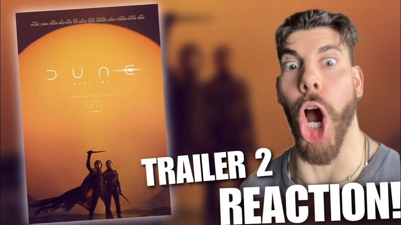 DUNE: Part 2 Official Trailer 2 REACTION! 😳 - YouTube