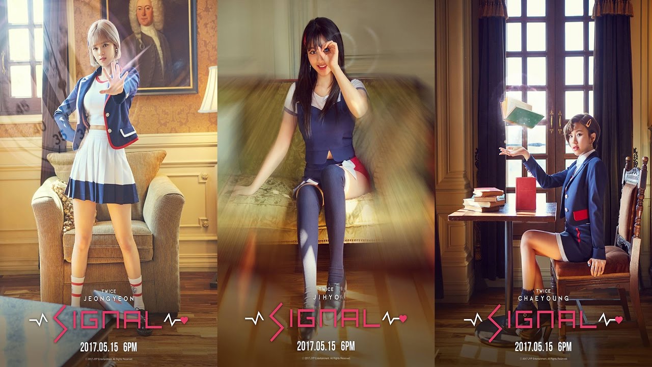 TWICE(트와이스) 'SIGNAL' JEONGYEON·JIHYO·CHAEYOUNG Teaser Photo #2…상큼, 발랄한 ...