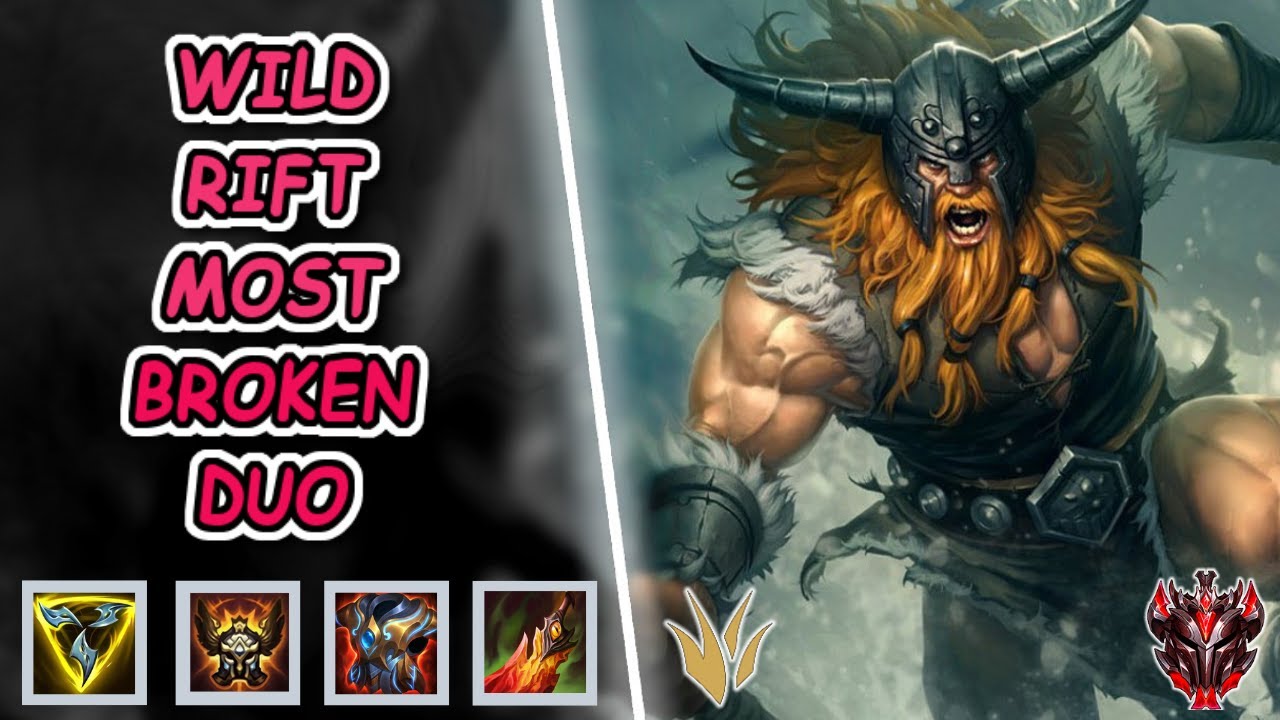 THE MOST BROKEN DUO | OLAF JUNGLE WILD RIFT GAMEPLAY - YouTube