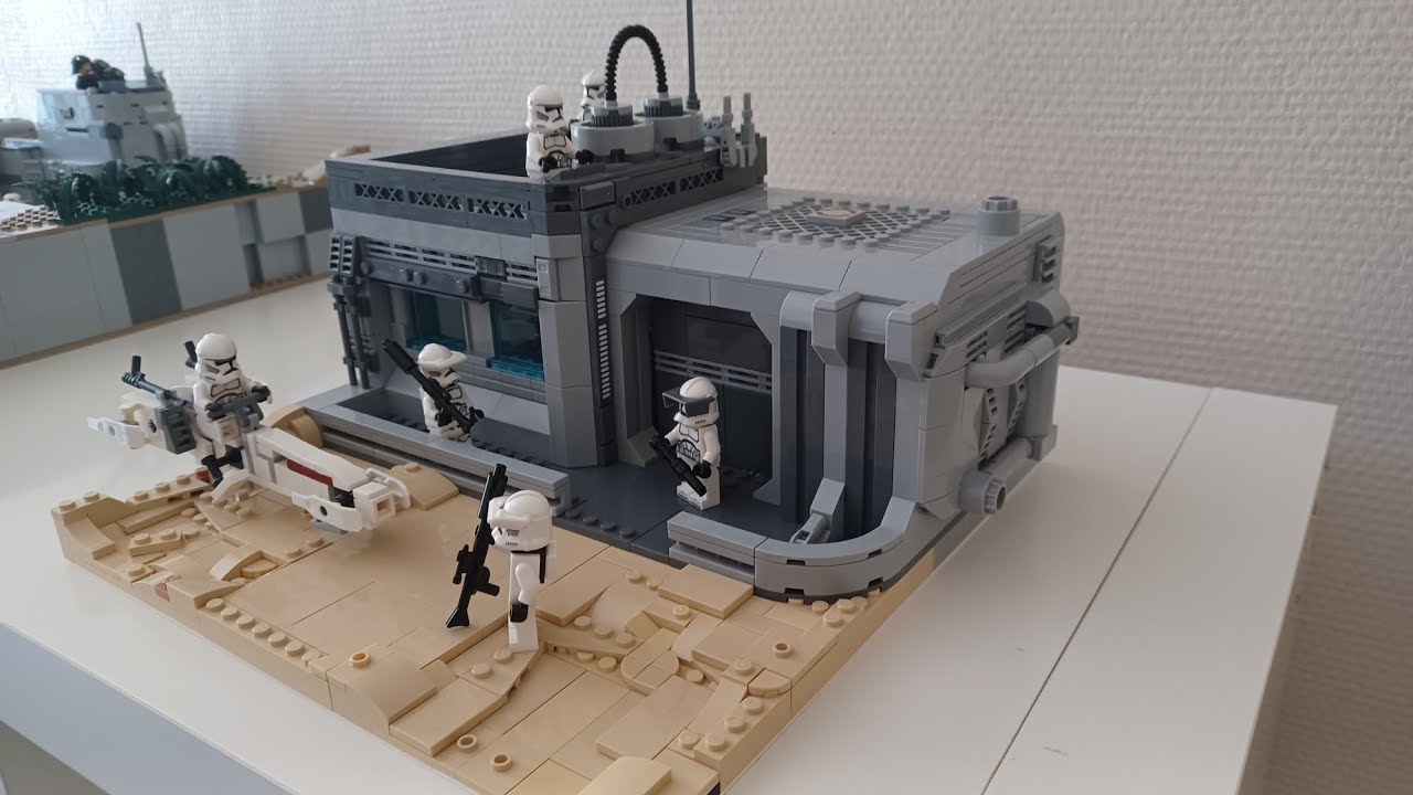 LEGO Star Wars Clone Base Moc - YouTube