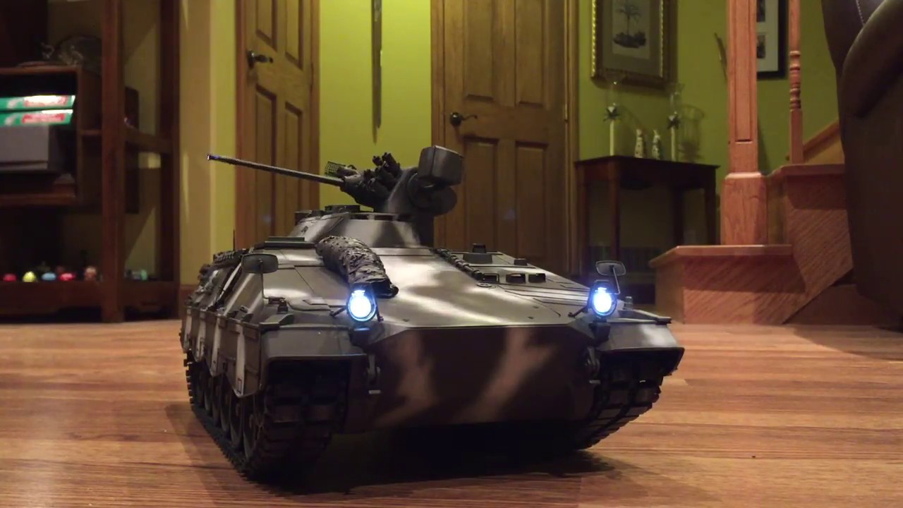 Ludwigs 1/16 scale RC Marder 1A1 MICV running trials - YouTube