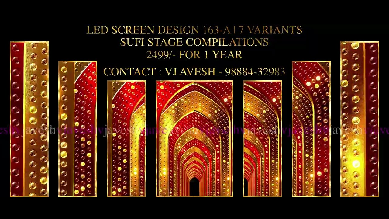 376. Led screen Design 163 A | 7 Variants - YouTube
