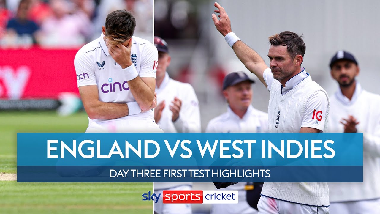 Jimmy Anderson signs off with a win! | England vs West Indies | Day ...