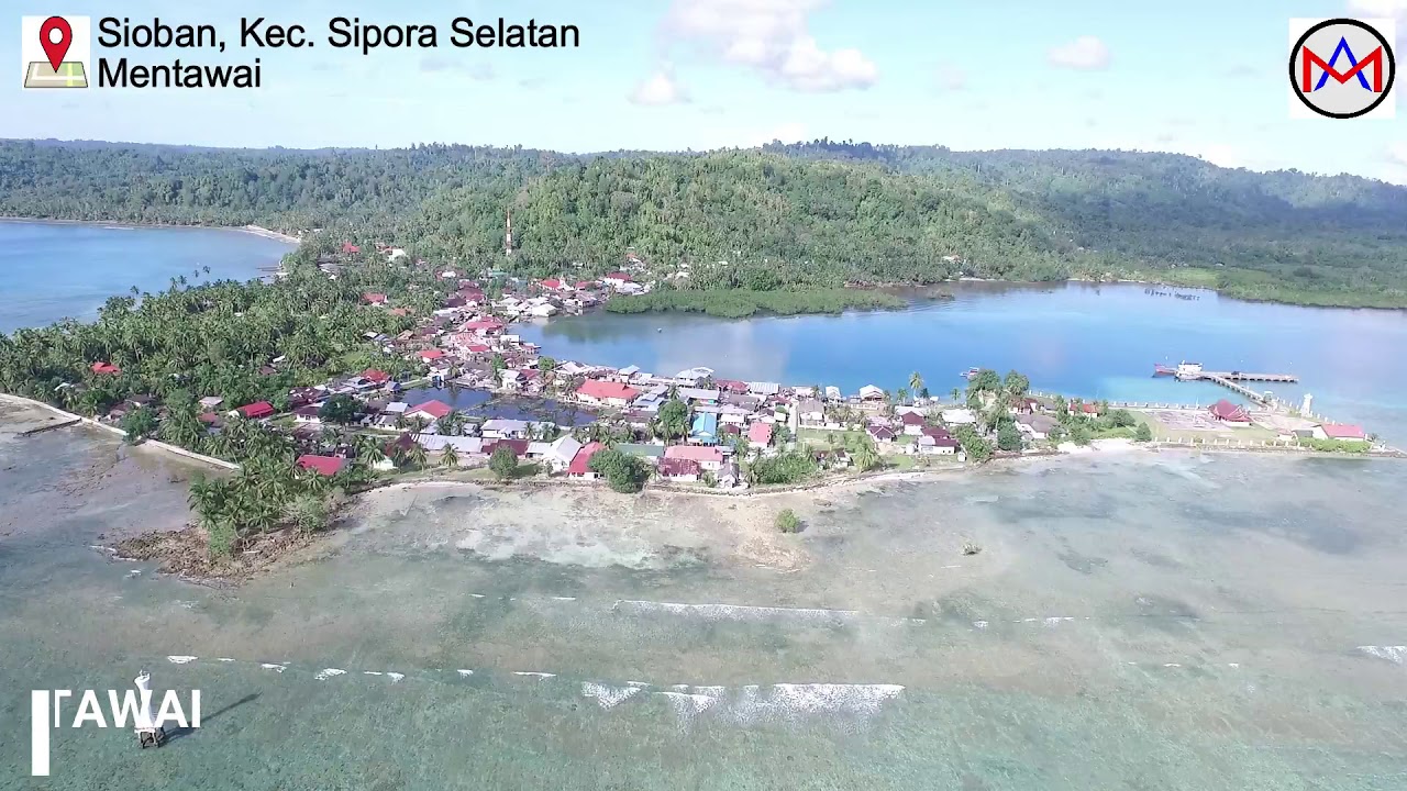 KEINDAHAN DESA SIOBAN KECAMATAN SIPORA SELATAN DIAMBIL MENGGUNAKAN ...