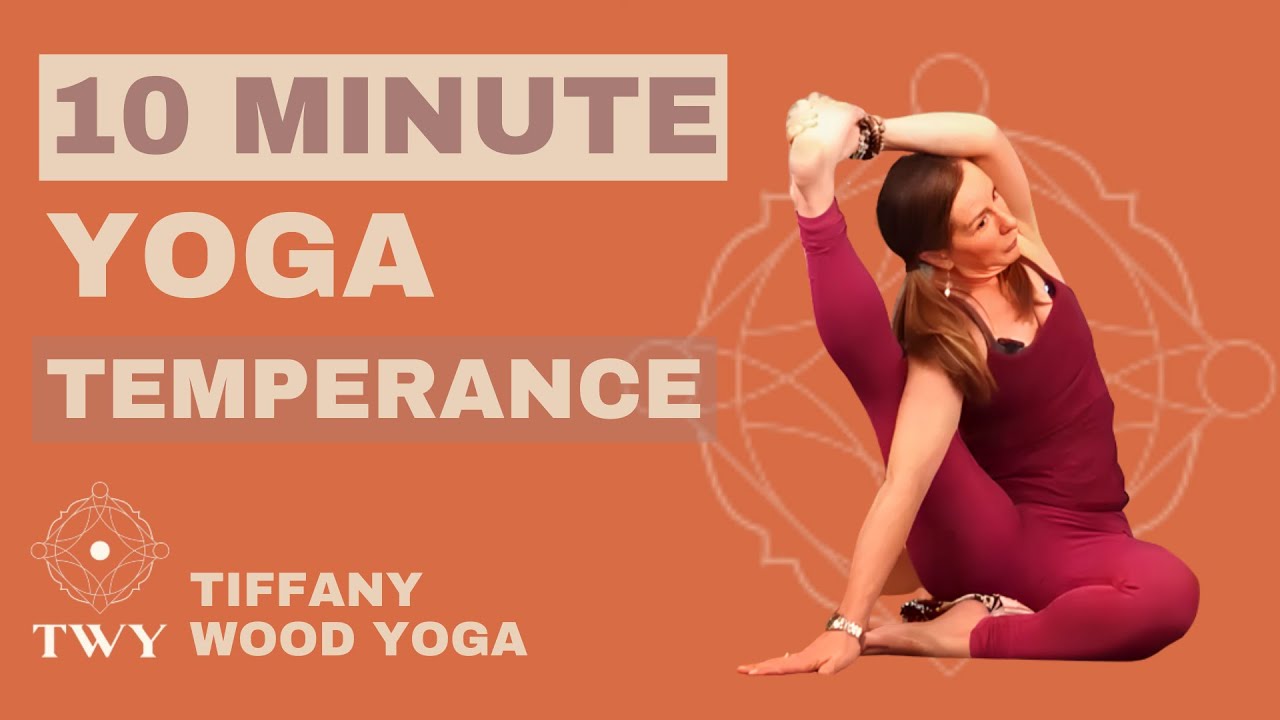 10 Minute Yoga Class - Temperance | A full spectrum practice + Sundial Pose variations - YouTube