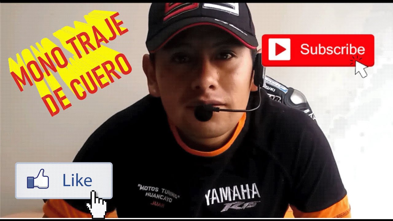 COMO ES UN MONO TRAJE DE CUERO PARA MOTO - YouTube