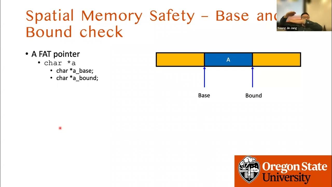 CS499/579 Winter 2023 Cyber Attacks and Defense Lecture 8 -- SoftBound ...