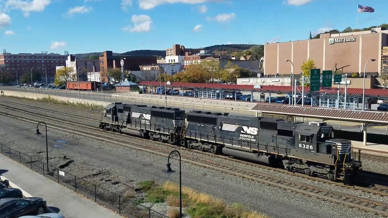 Norfolk Southern Rebuilt EMD SD40E Helper Set Altoona Pennsylvania ...