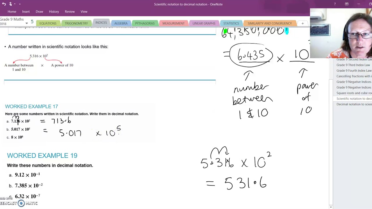 Scientific Notation To Decimal Notation YouTube Scientific Notation To Decimal Notation YouTube